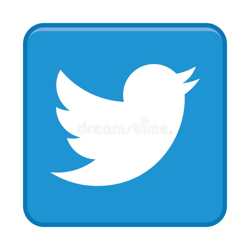 Vector Del Icono De Twitter Imagen editorial - Ilustración de dedo ...