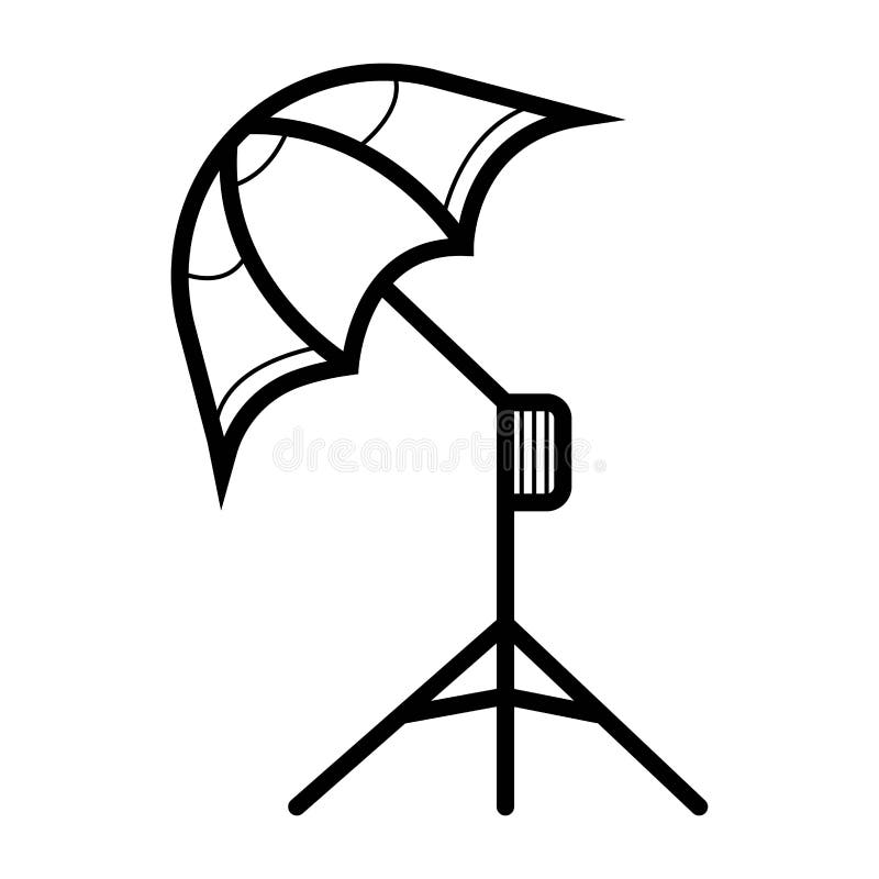 Vector Del Icono Del Reflector Stock de ilustración - Ilustración de ...