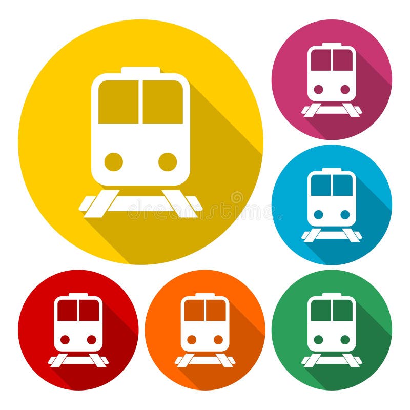 Vector del icono del tren ilustración del vector. Ilustración de ...