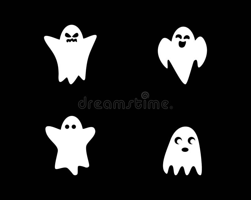 Vector Del Ilustration Del Fantasma Ilustración del Vector ...