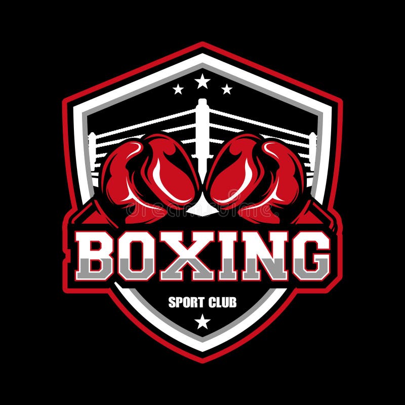 Vector Del Logotipo De Boxeo Y Boxeo Ilustración del Vector ...