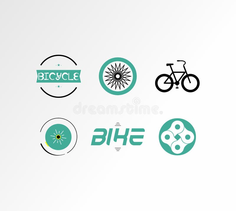 Vector Del Logotipo De La Bici, Ciclo Logo Collection Ilustración del ...