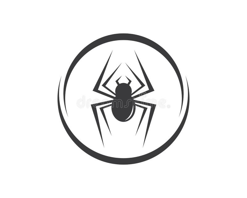 Vector Del Logotipo Del Icono De La Ara?a Ilustración del Vector ...