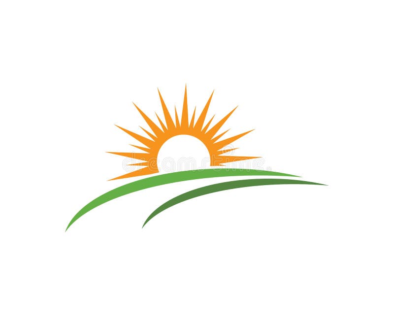 Vector Del Logotipo Del Ilustration Del Sol Ilustración del Vector ...