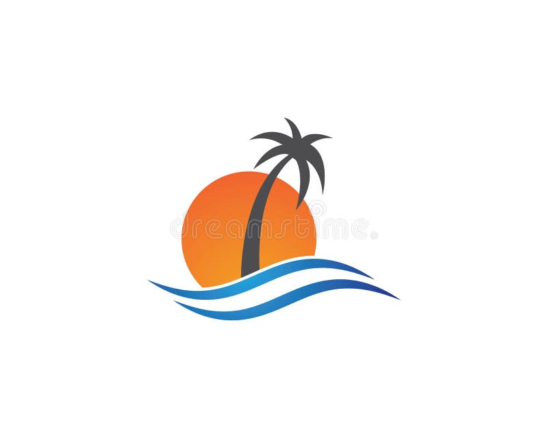 Vector Del Logotipo Del Verano Stock de ilustración - Ilustración de ...