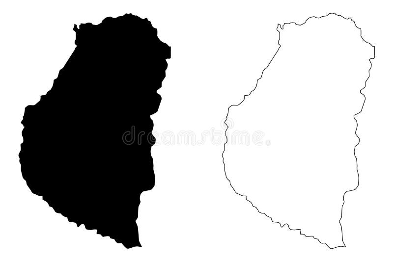 Mapa De Provincia Entre Rios Ilustración del Vector - Ilustración de ...