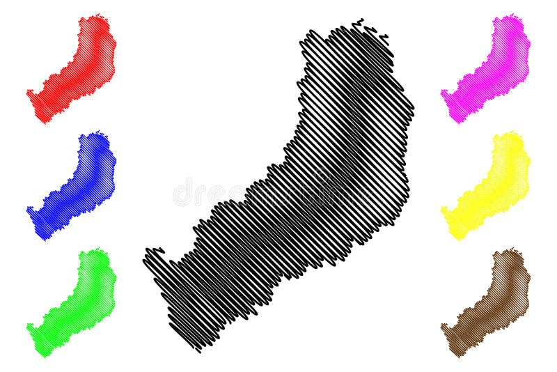 Vector Del Mapa De Misiones Ilustración del Vector - Ilustración de ...