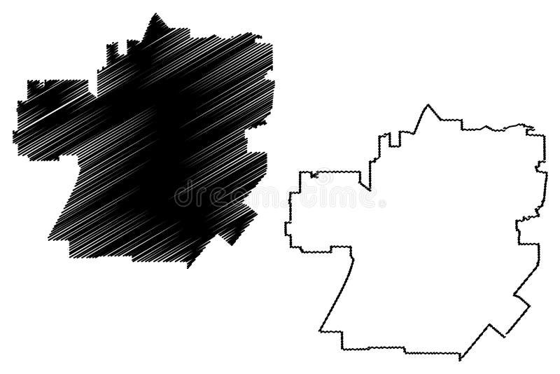 Vector Del Mapa De Santa Fe Ilustración del Vector - Ilustración de ...