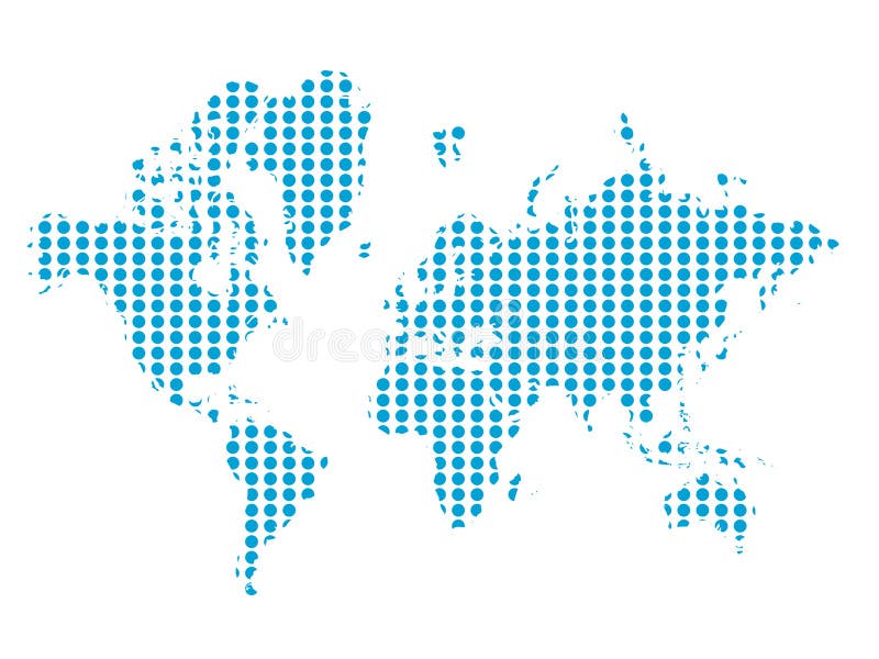Vector del mundo ilustración del vector. Ilustración de tierra - 6402399
