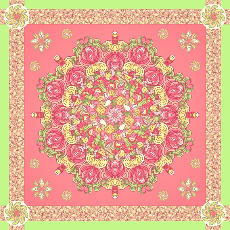 Pashmina Shawl Vector Stock Illustrations – 171 Pashmina Shawl Vector ...