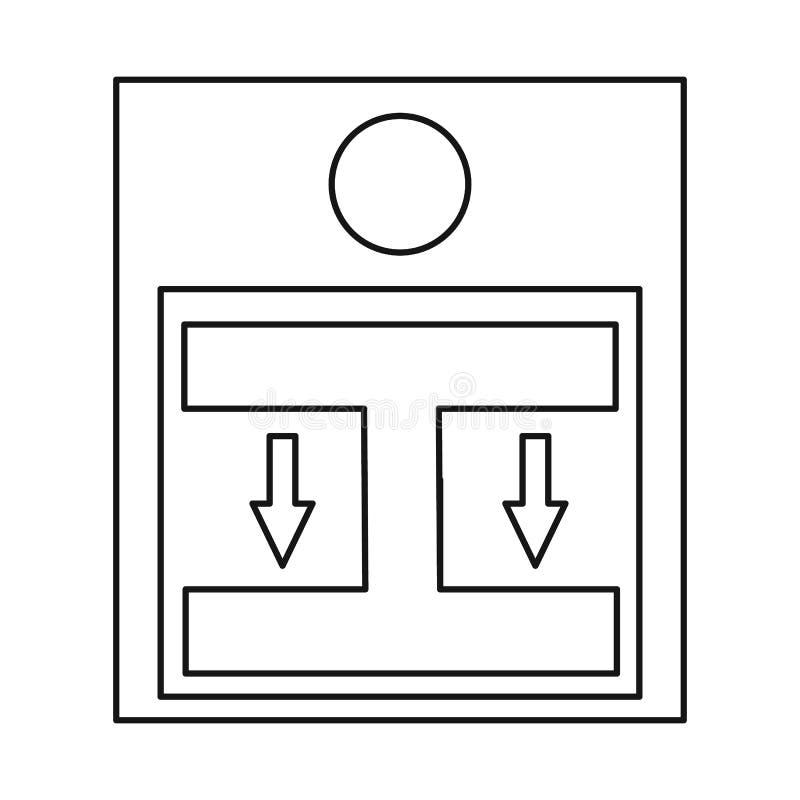 Vector Design of Alarm and Emergency Icon. Collection of Alarm and Box ...