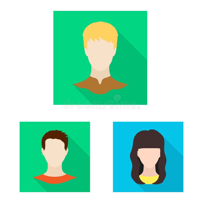 Vector Design of Avatar and Dummy Icon. Set of Avatar and Figure Vector ...