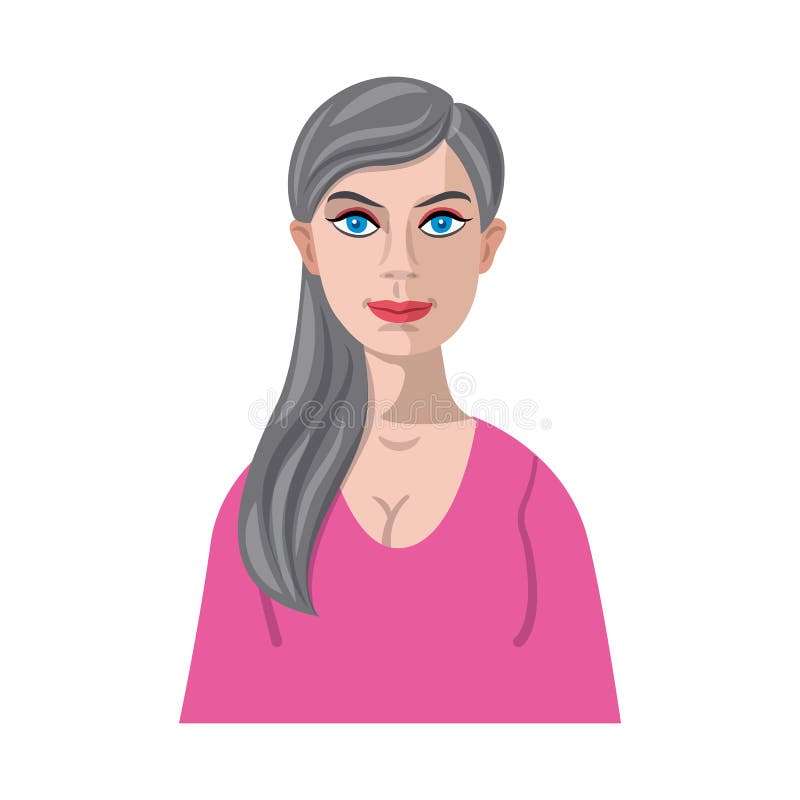 Vector Design of Avatar and Face Sign. Collection of Avatar and Profile ...