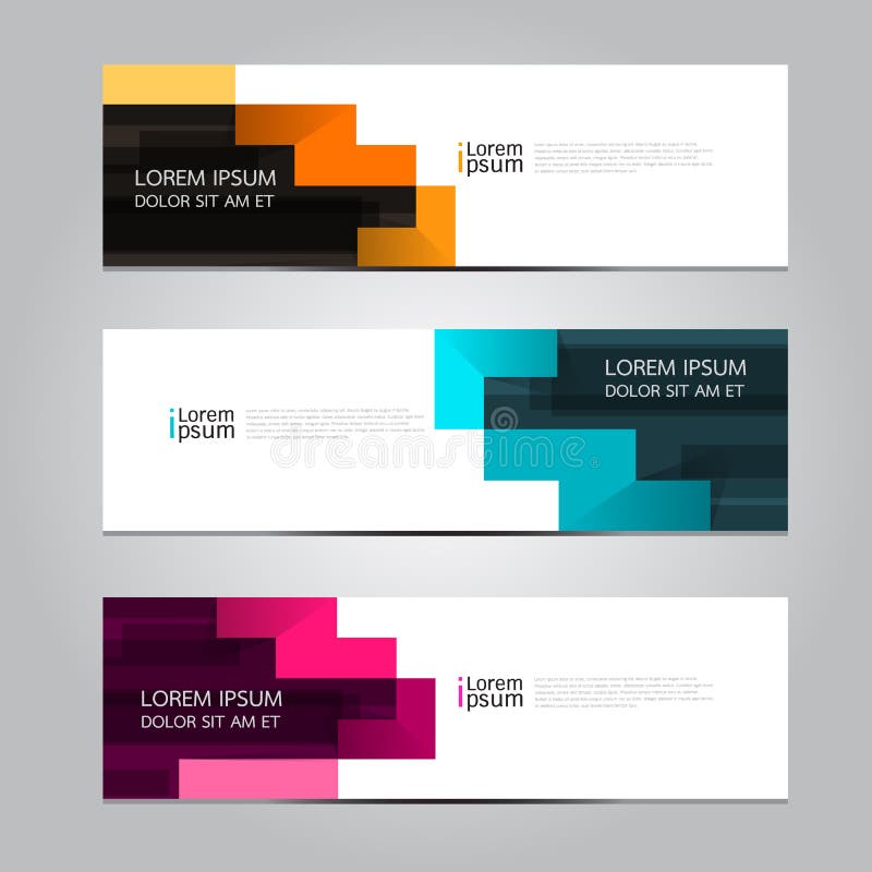 Vector Design Banner Background. Stock Vector - Illustration of ...