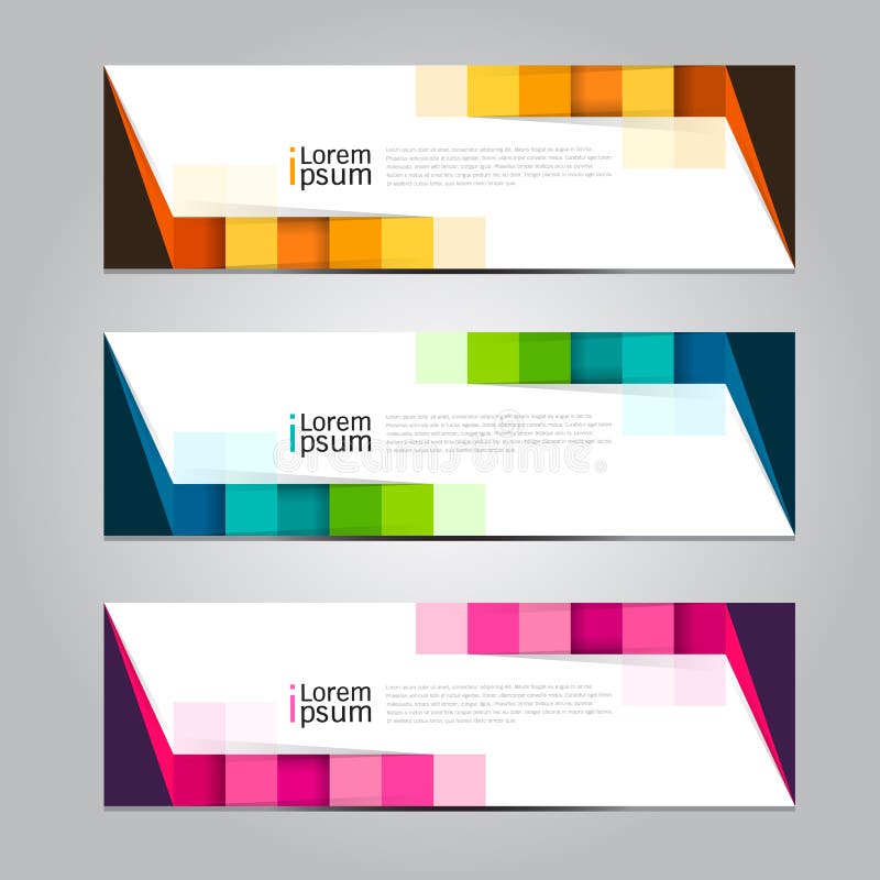 Vector Design Banner Background. Stock Vector - Illustration of card ...