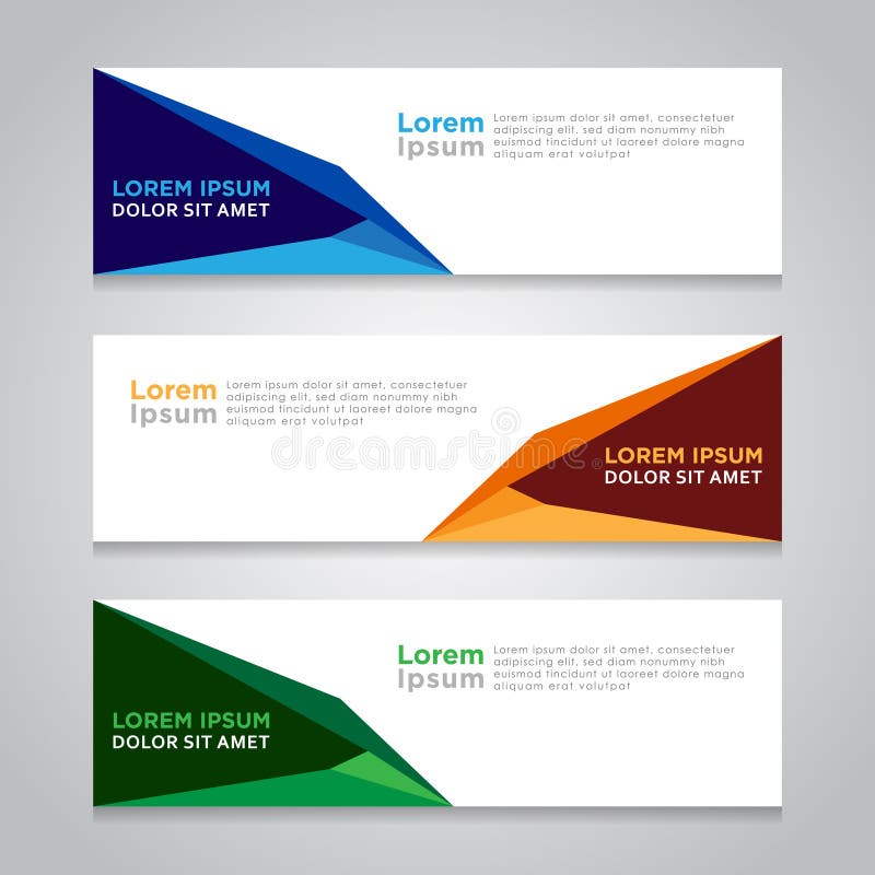 Vector Design Banner Background. Stock Illustration - Illustration of ...