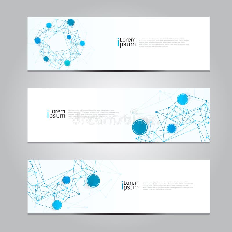 Vector Design Banner Technology Background. Stock Vector - Illustration ...