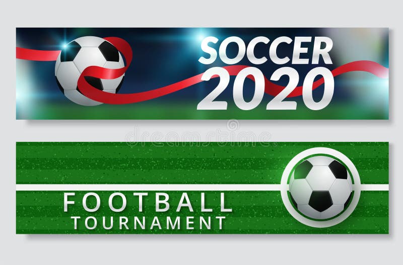 Vector Design Banner Web Template for Sport Event Stock Vector ...