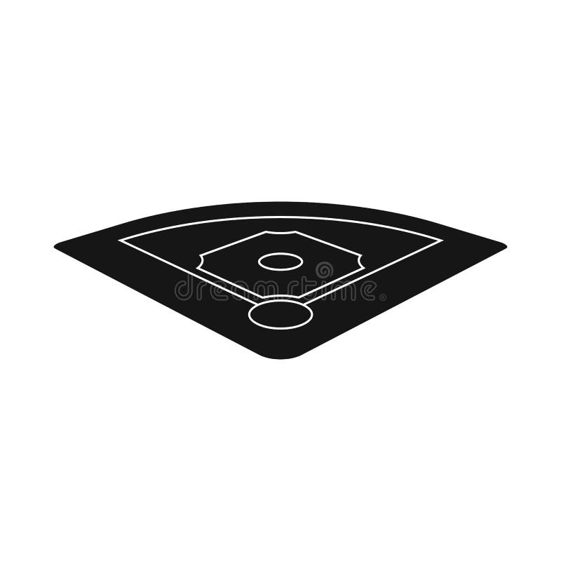 Vector Design of Baseball and Field Logo. Collection of Baseball and ...