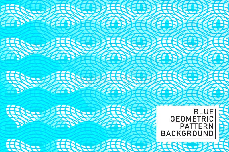 Vector Design Blue Wave Pattern Background. Eps10 Stock Vector ...