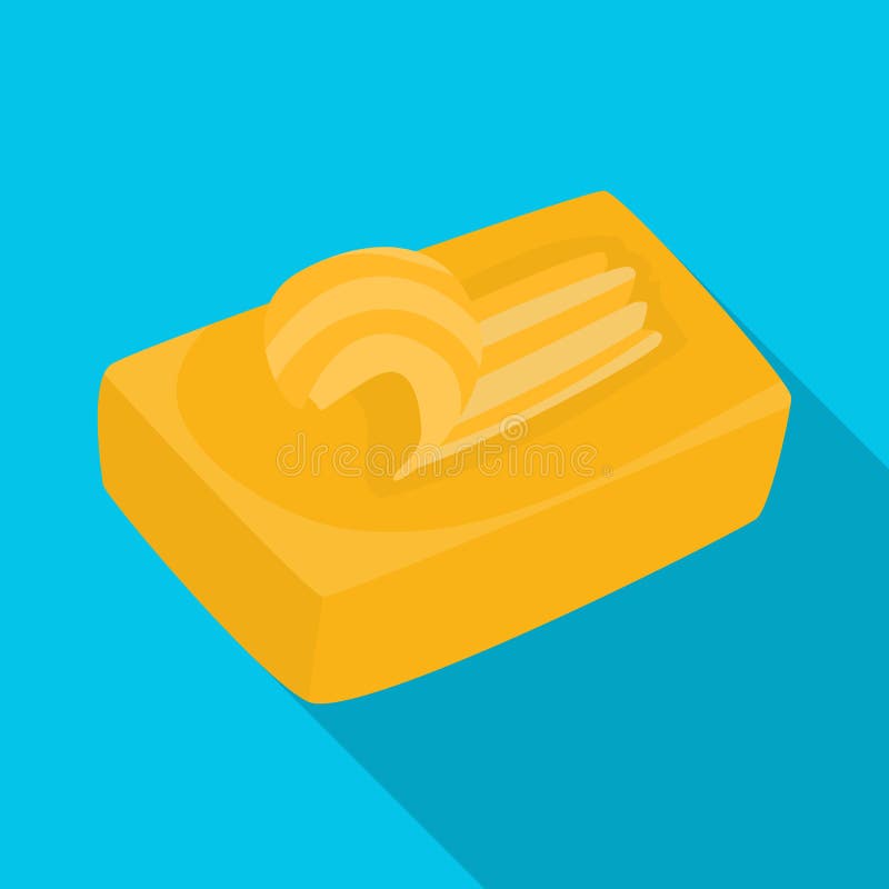 Vector Design of Butter and Cream Icon. Set of Butter and Fat Stock ...