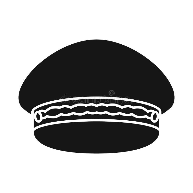 Isolated Object of Cap and Soldier Icon. Collection of Cap and Airline ...