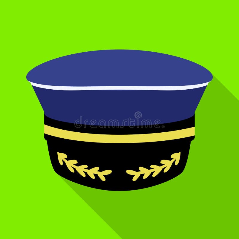 Isolated Object of Captain and Hat Logo. Collection of Captain and Sea ...