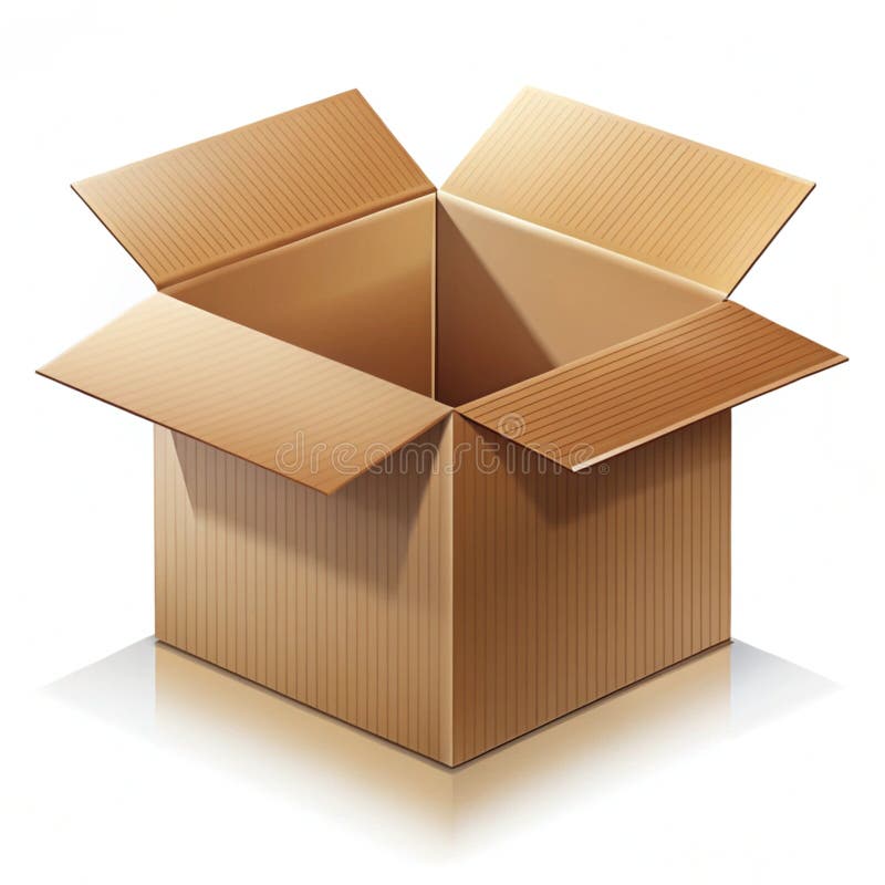 Vector Cardboard Graphics stock illustration. Illustration of cardboard ...