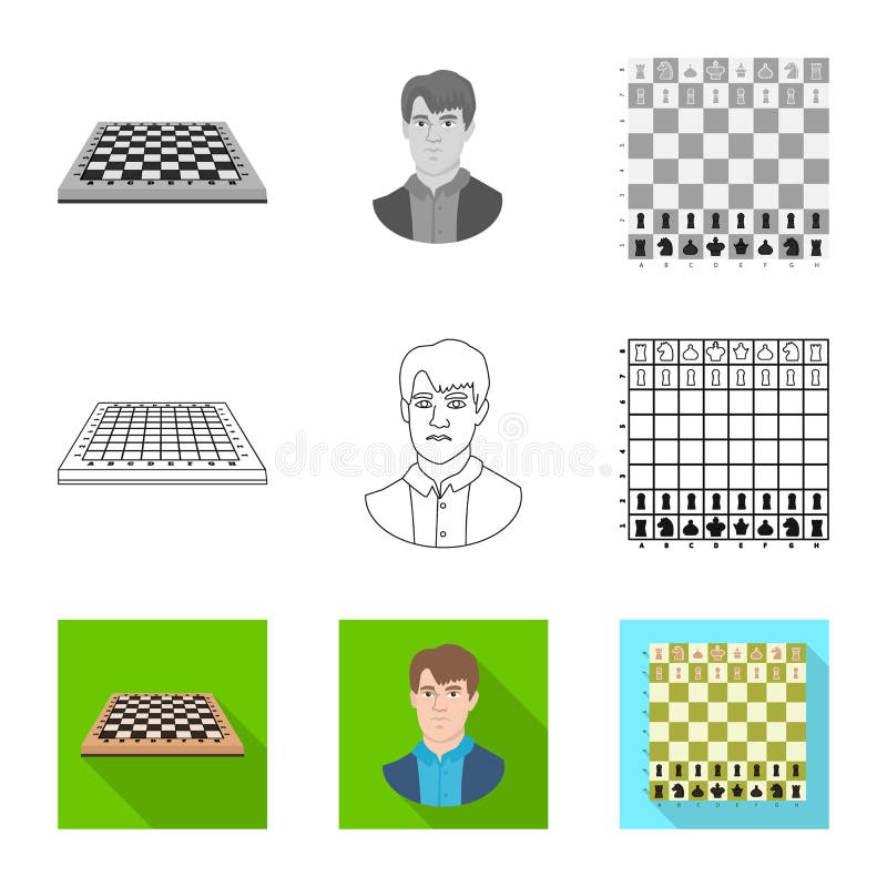 Vector Design of Checkmate and Thin Logo. Collection of Checkmate and ...
