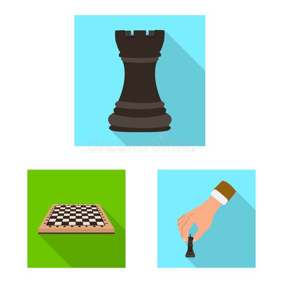 Vector Design of Checkmate and Thin Logo. Set of Checkmate and Target ...