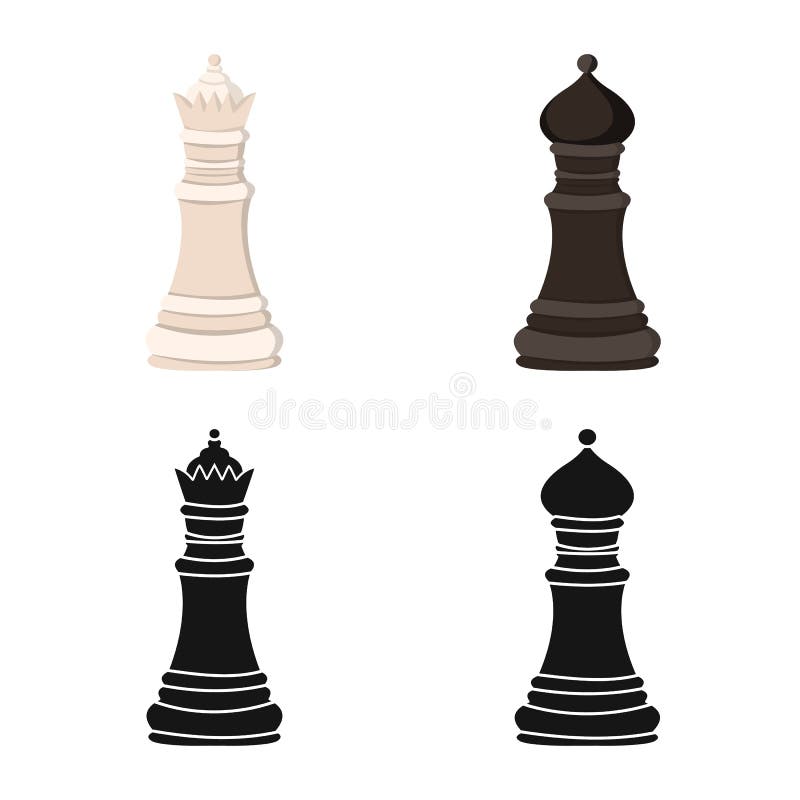 Vector Design of Checkmate and Thin Symbol. Collection of Checkmate and ...