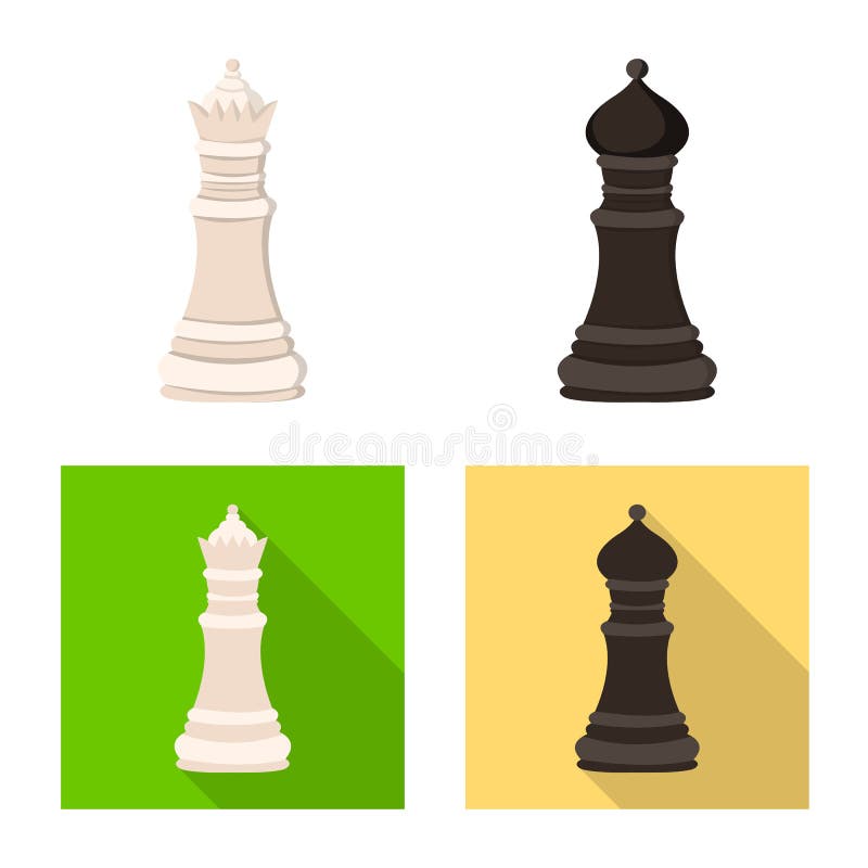 Vector Design of Checkmate and Thin Symbol. Set of Checkmate and Target ...