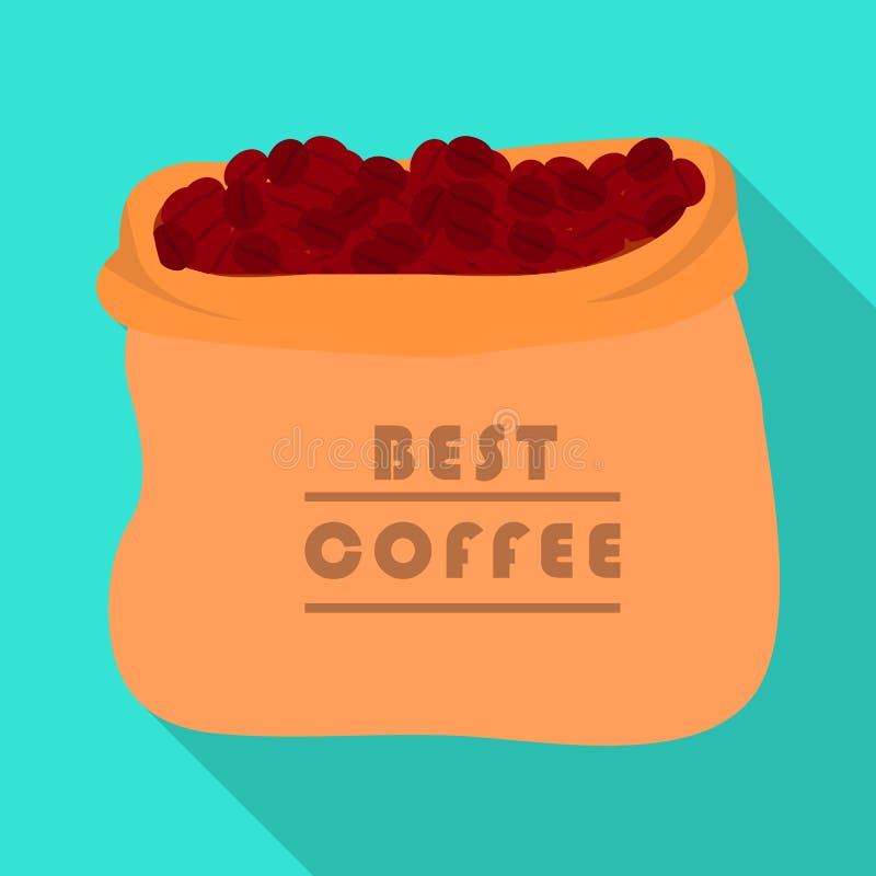 Vector Design of Coffee and Bag Logo. Web Element of Coffee and Pack ...