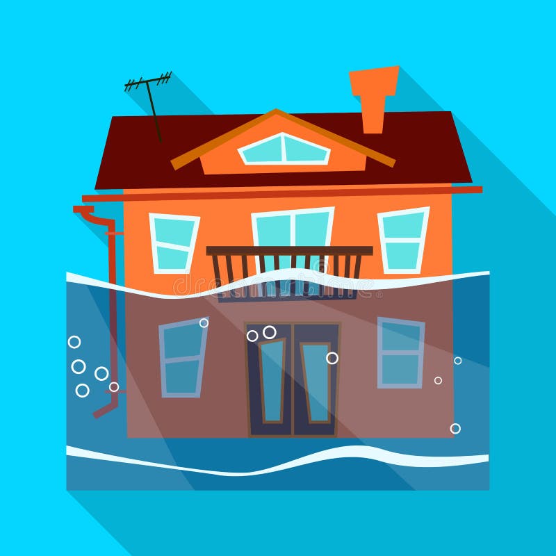 Vector Design of Collapse and Environment Symbol. Collection of ...