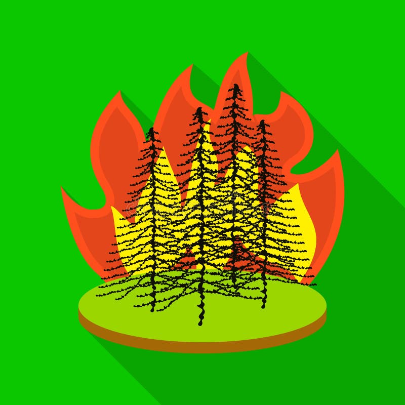 Vector Design of Collapse and Environment Symbol. Collection of ...