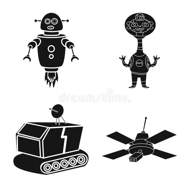 Vector Design of Colonization and Sky Icon. Collection of Colonization ...