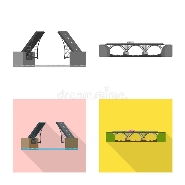 Vector Design of Connection and Design Logo. Collection of Connection ...