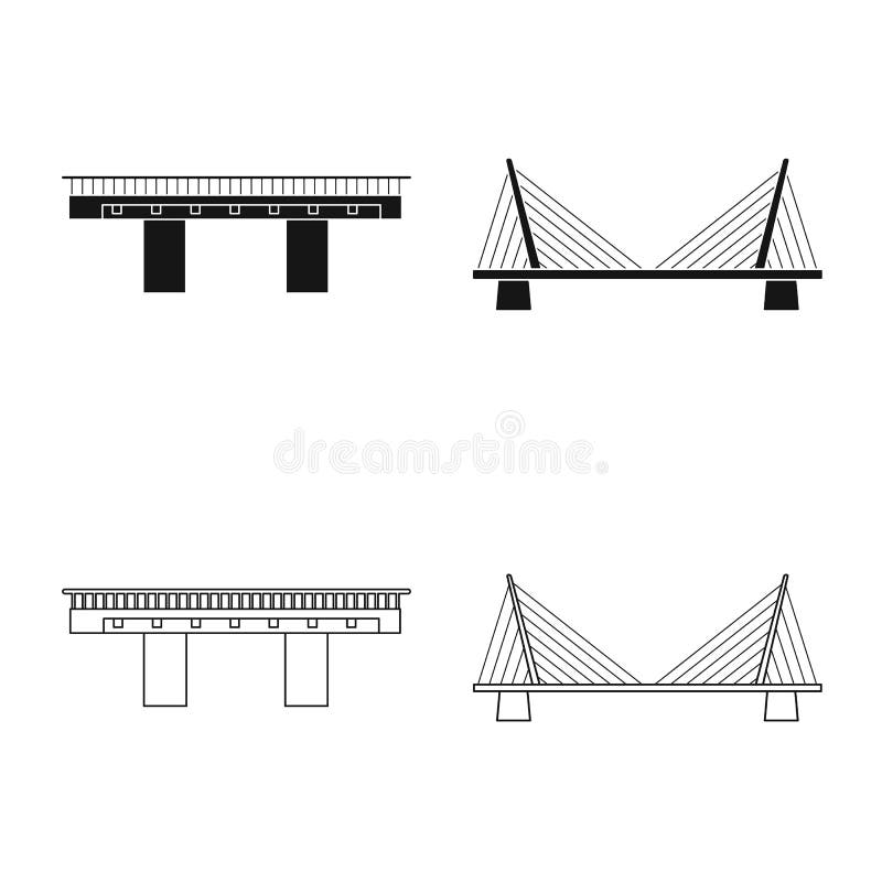 Vector Design Of Connection And Design Symbol Set Of Connection And