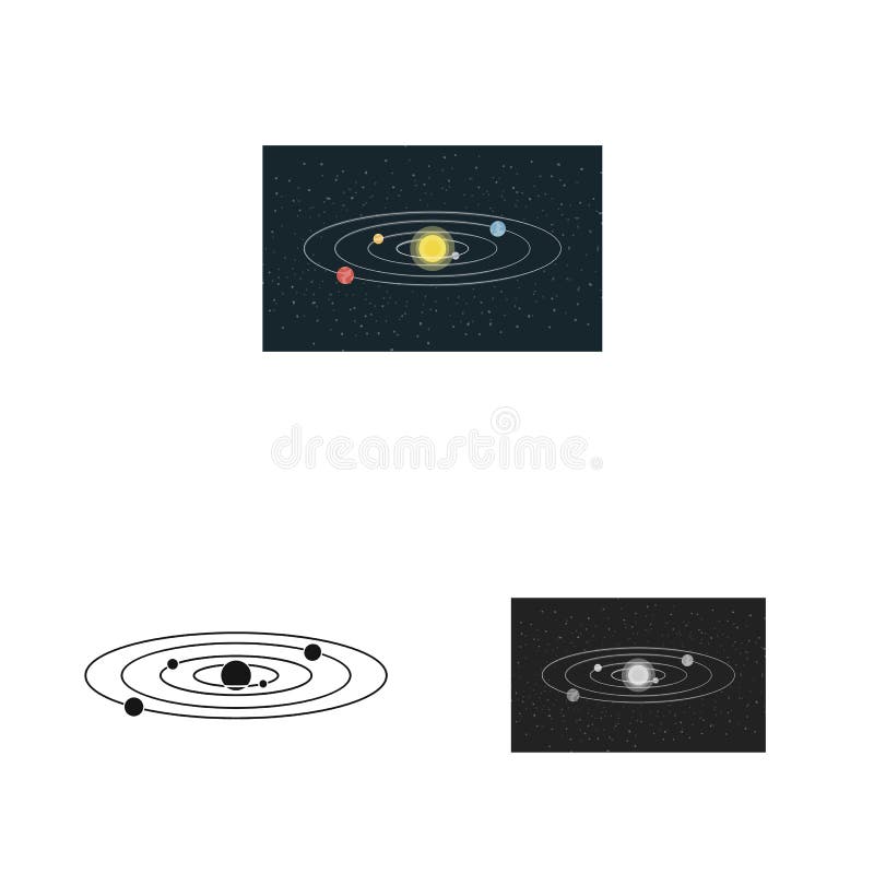 Vector Design of Constellation and Star Symbol. Set of Constellation ...