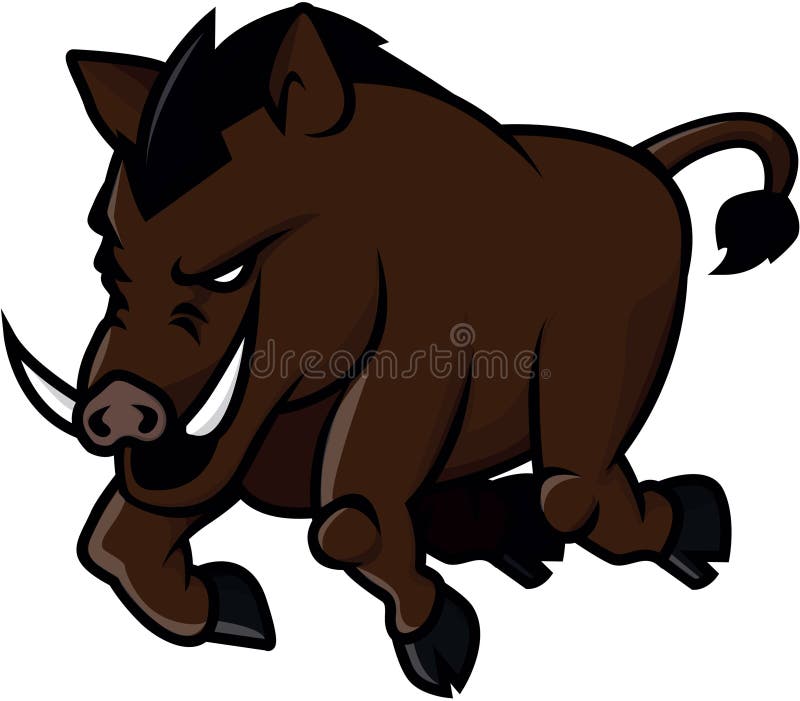 Boar Vector Design Creative Art Stock Vector - Illustration of drawn ...