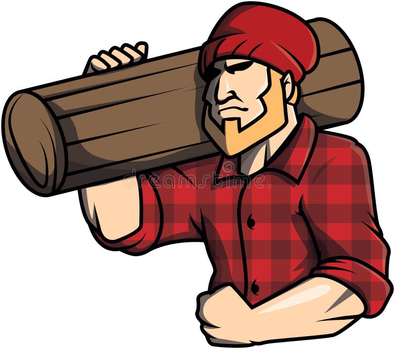 Lumberjack Vector Design Creative Art Stock Vector - Illustration of ...