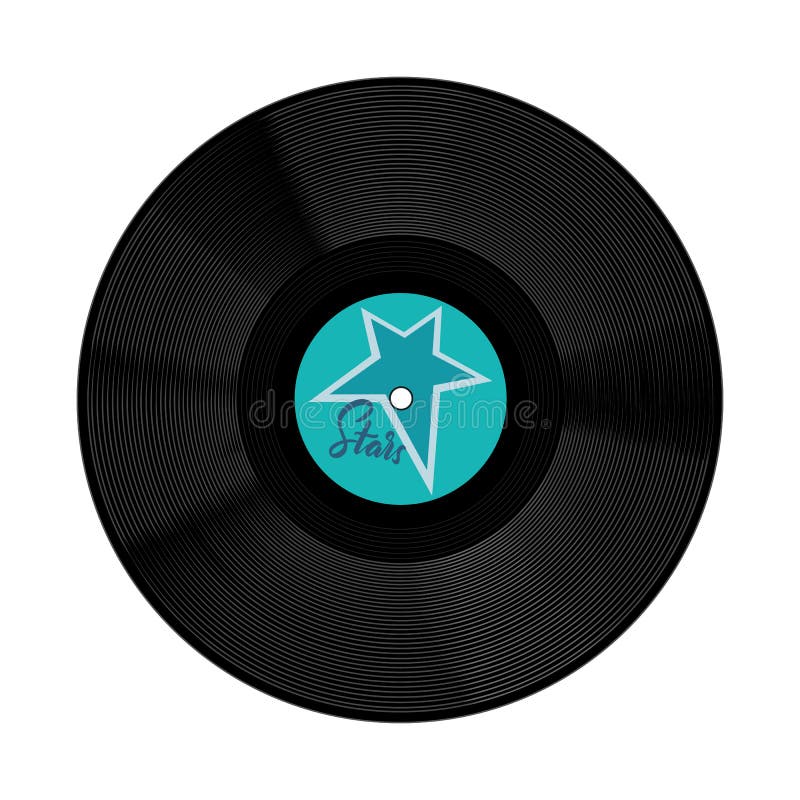Vector Design of Disk and Plate Symbol. Graphic of Disk and Soundtrack ...