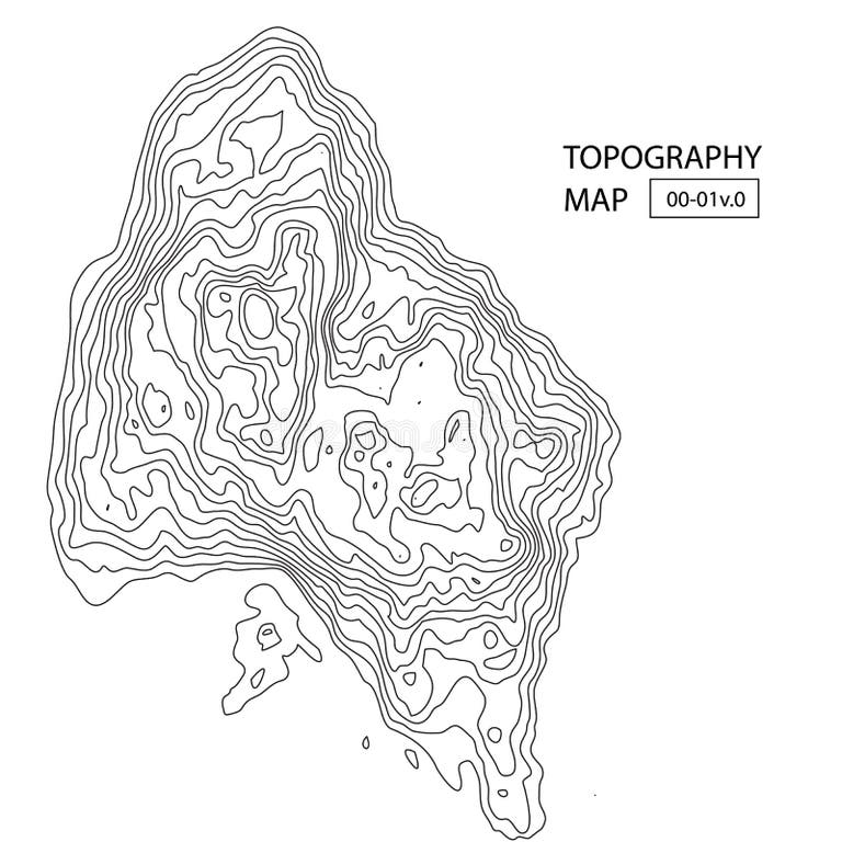 Vector topography map stock vector. Illustration of backdrop - 117165256