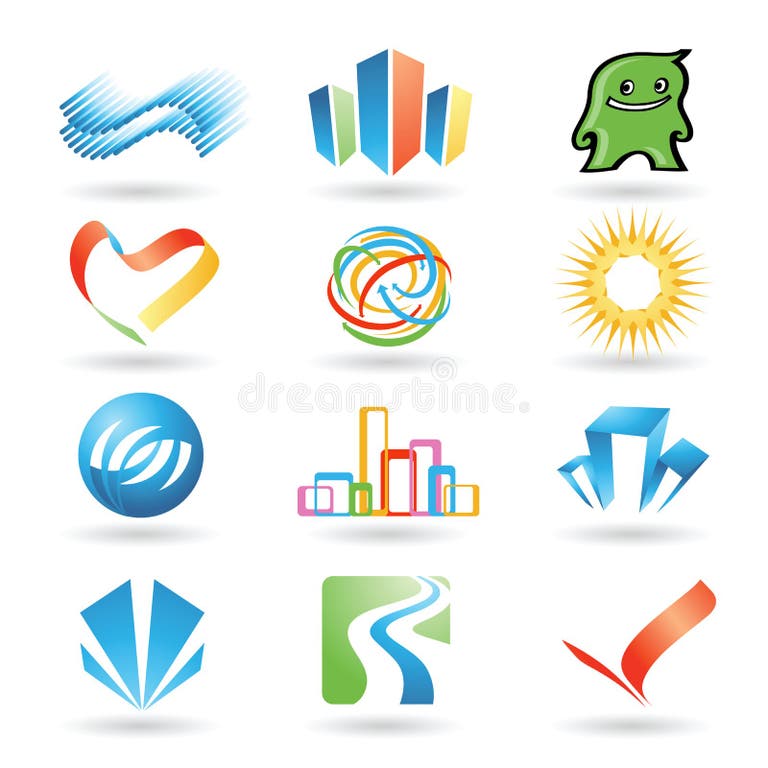 Vector design elements 10 stock vector. Illustration of frequency - 9352251