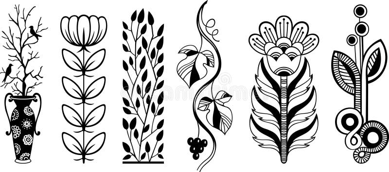 Vector design elements stock vector. Illustration of ornate - 11007207