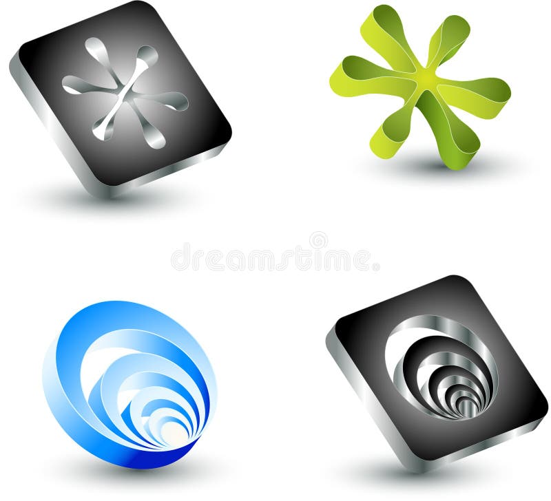 Vector design elements stock vector. Illustration of swirl - 14559521