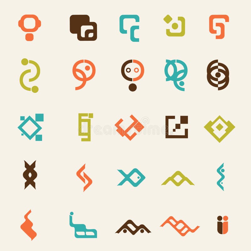 Vector design elements stock vector. Illustration of decorative - 28449864