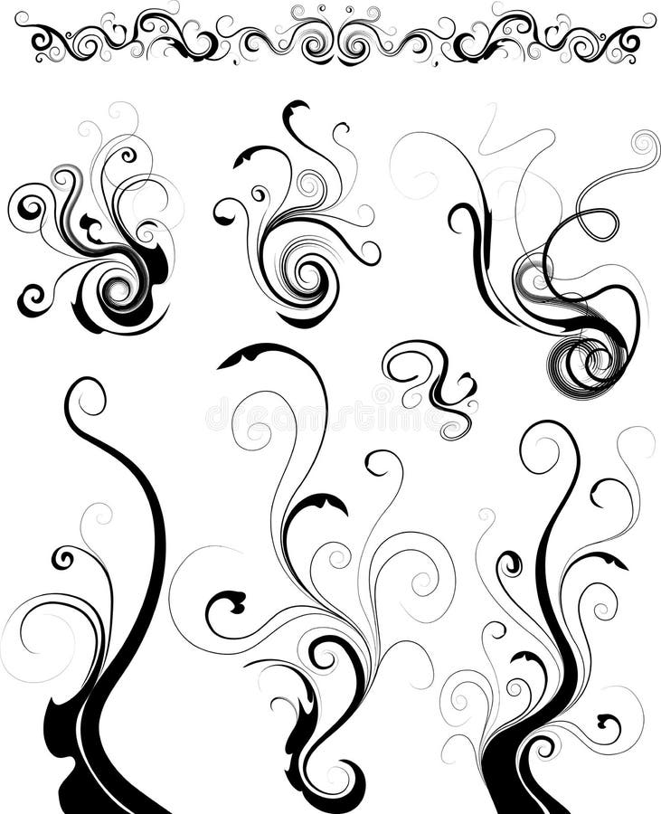 Vector design element stock vector. Illustration of decor - 9807336