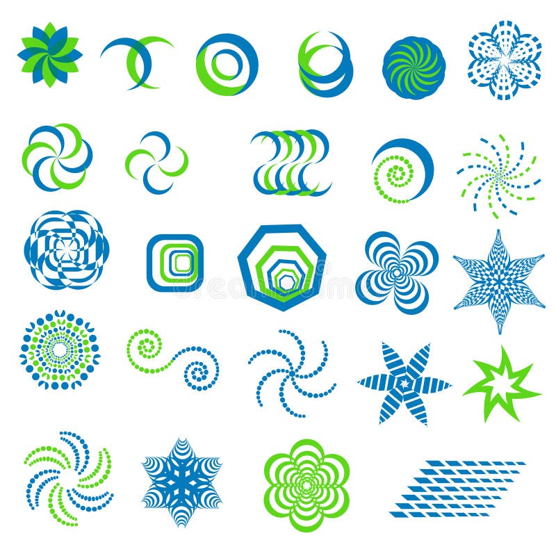 Vector design elements stock vector. Illustration of clip - 7826035