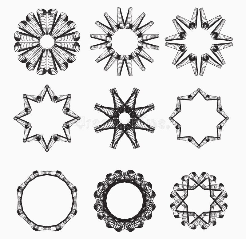 Vector design elements. stock vector. Illustration of doodle - 61922421